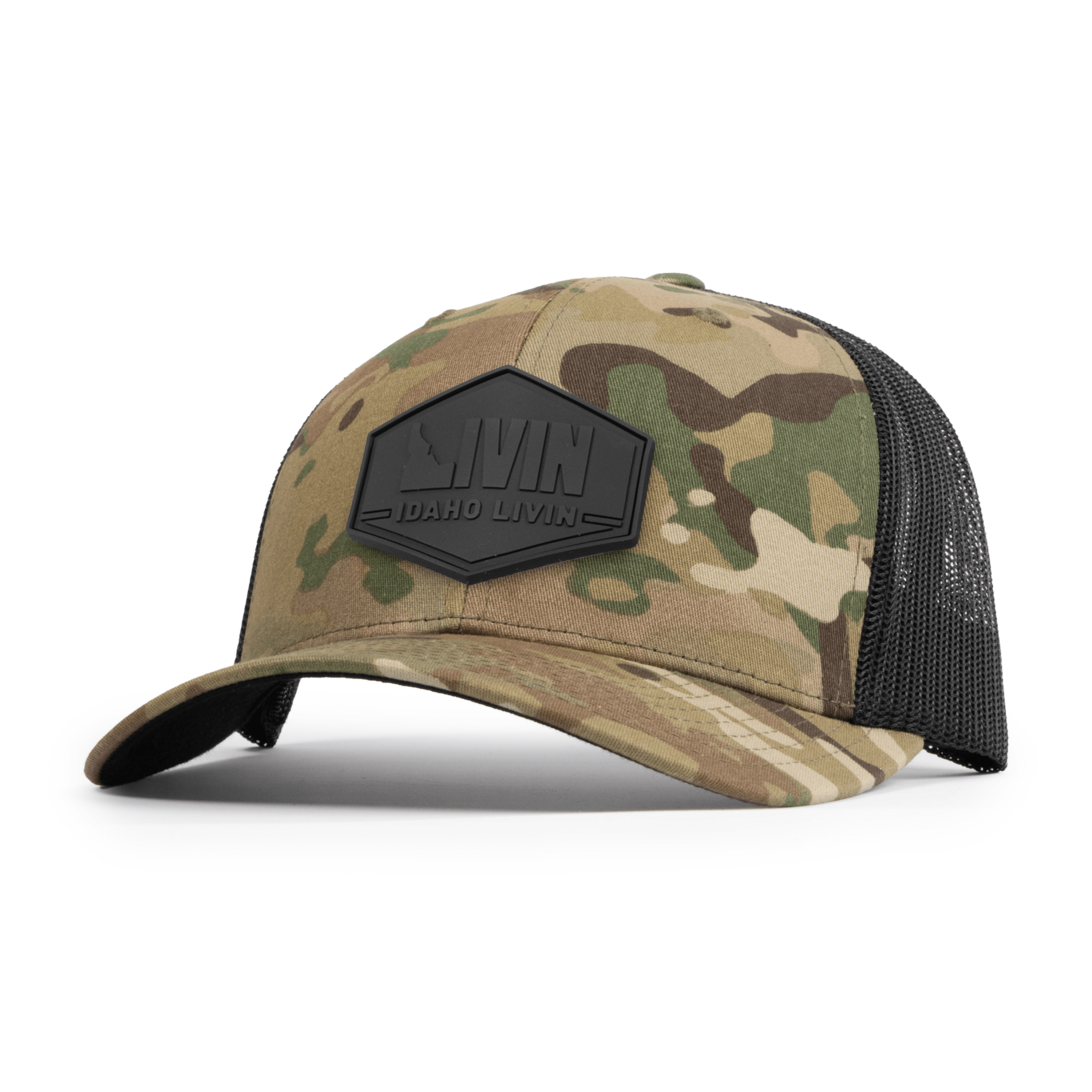 Hex Patch Multicam Trucker Hat