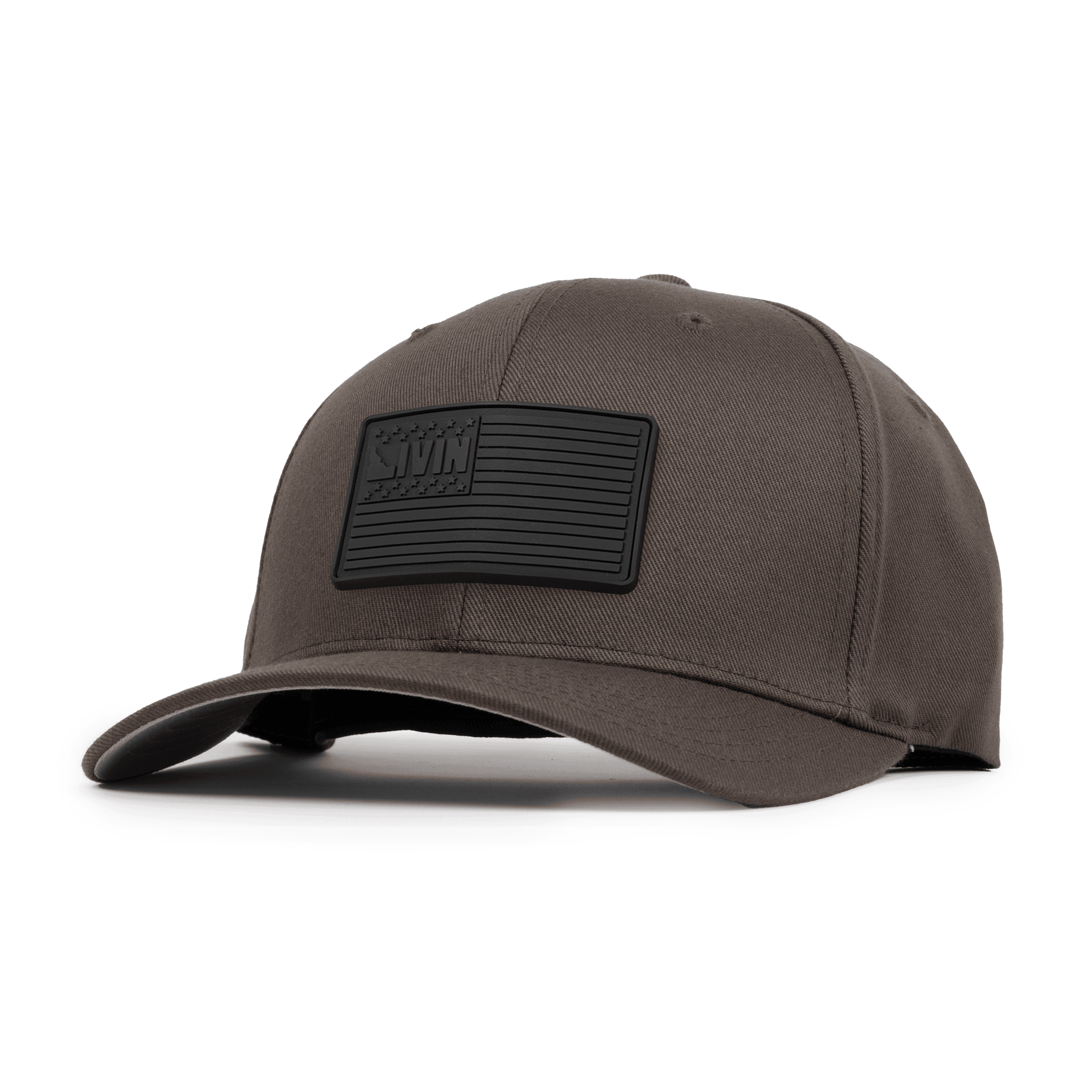 Stealth Flag FlexFit Hat